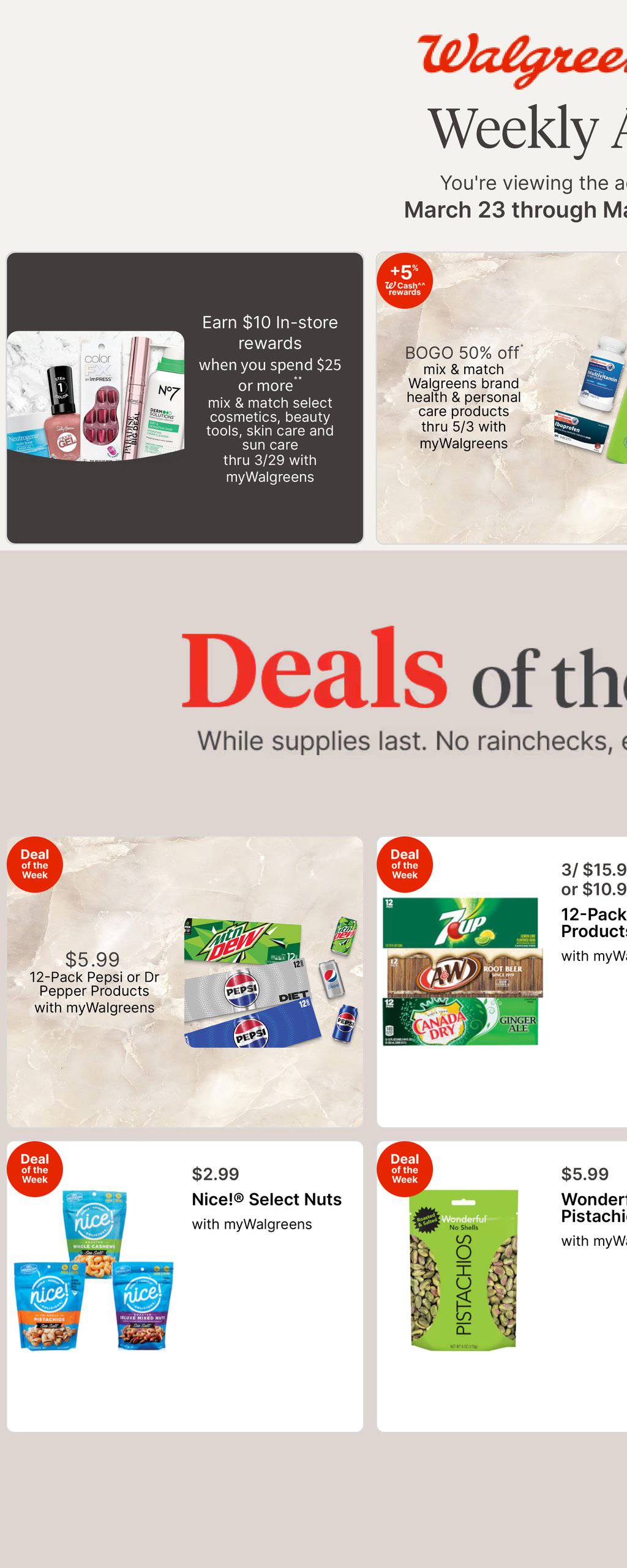 Walgreens Weekly Ad March 23 - 29, 2025 | WeeklyAds2