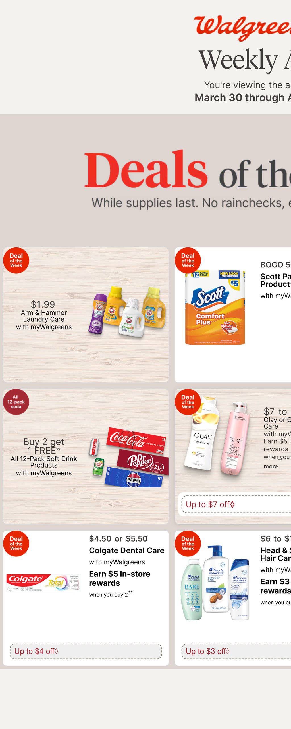 Walgreens Weekly Ad March 30 - April 5, 2025 | WeeklyAds2
