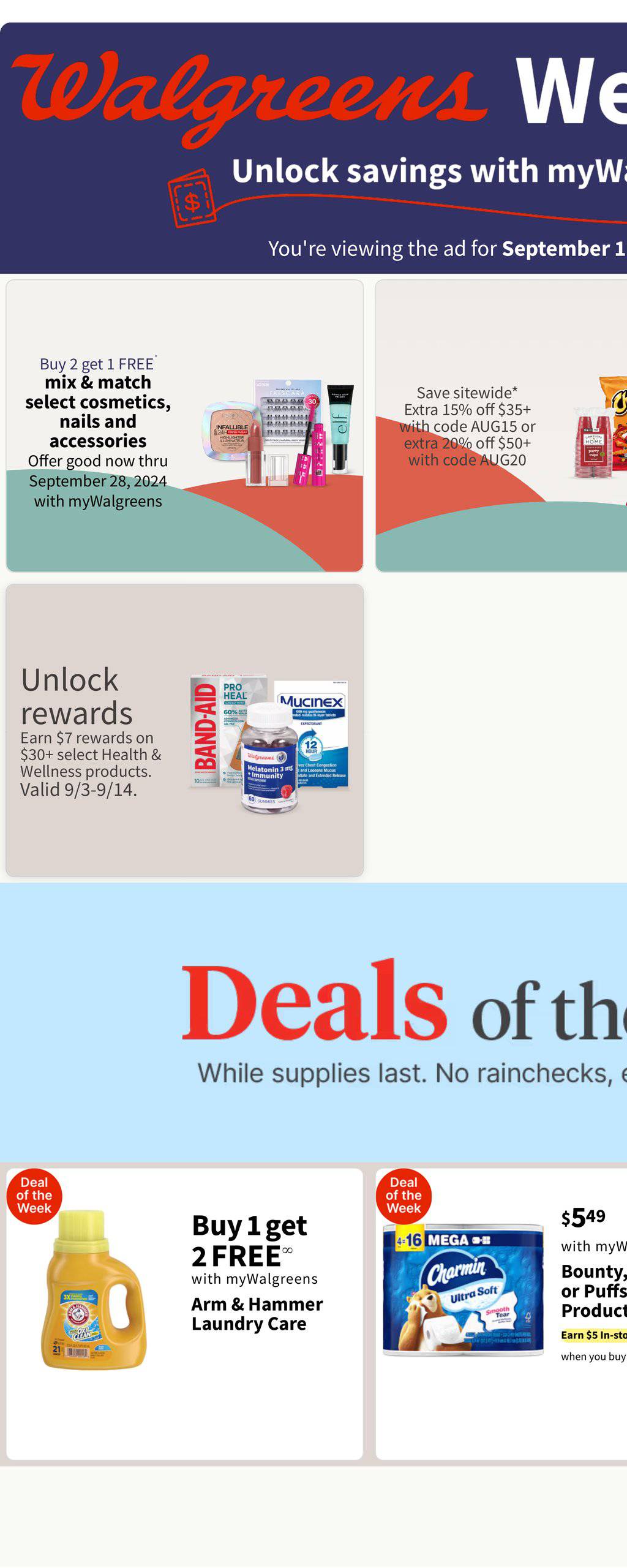 Walgreens Weekly Ad September 1 - 7, 2024 | WeeklyAds2