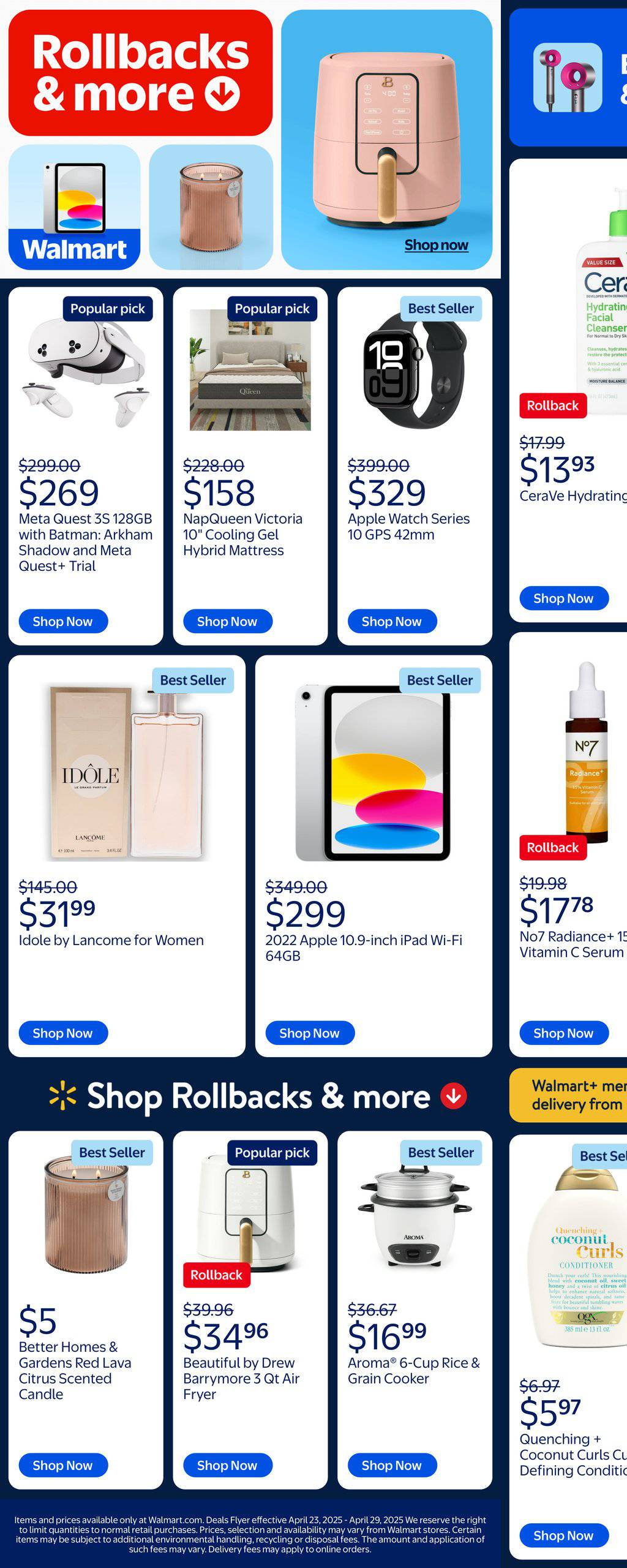 Walmart Ad Flyer April 23 - 29, 2025 | WeeklyAds2