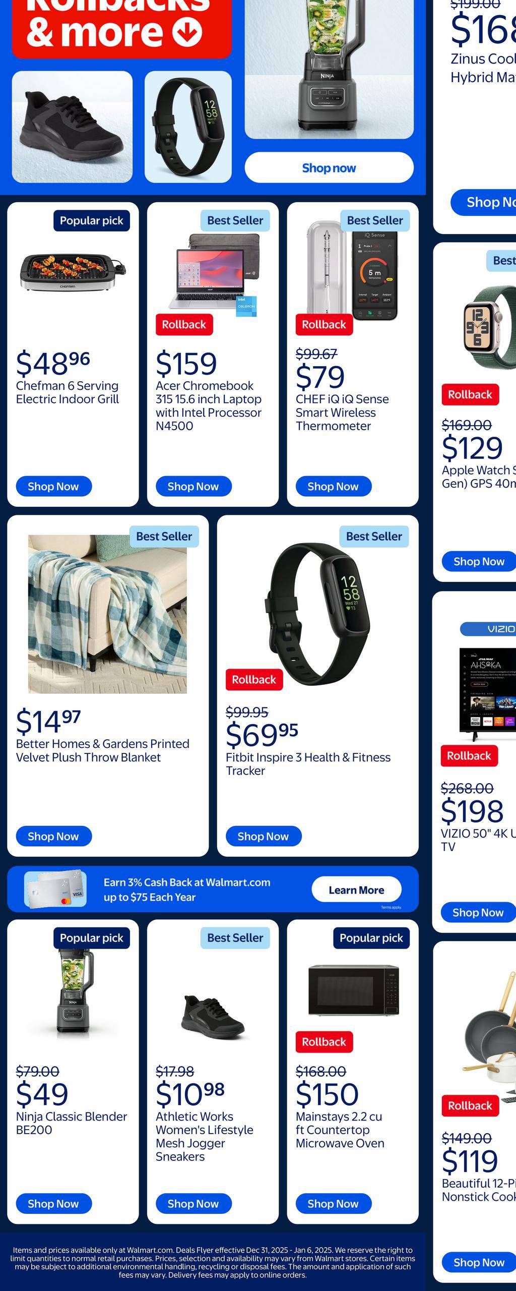 Walmart Ad Flyer December 31, 2025 - January 6, 2026 | WeeklyAds2