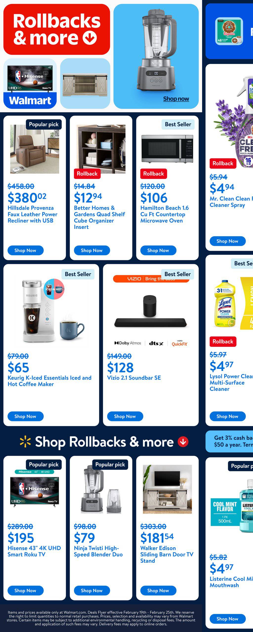 Walmart Ad Flyer February 19 - 25, 2025 | WeeklyAds2