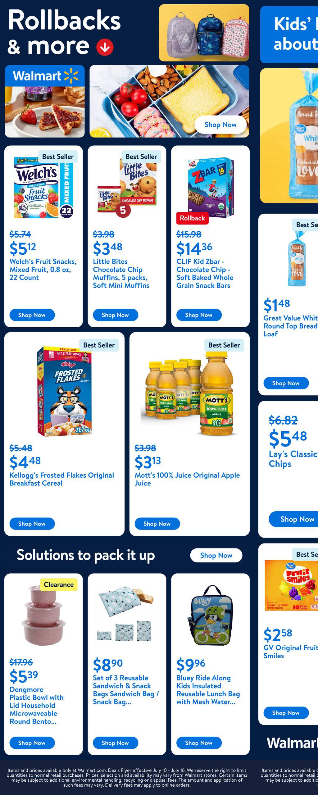 Walmart Ad Flyer July 10 - 16, 2024 | WeeklyAds2