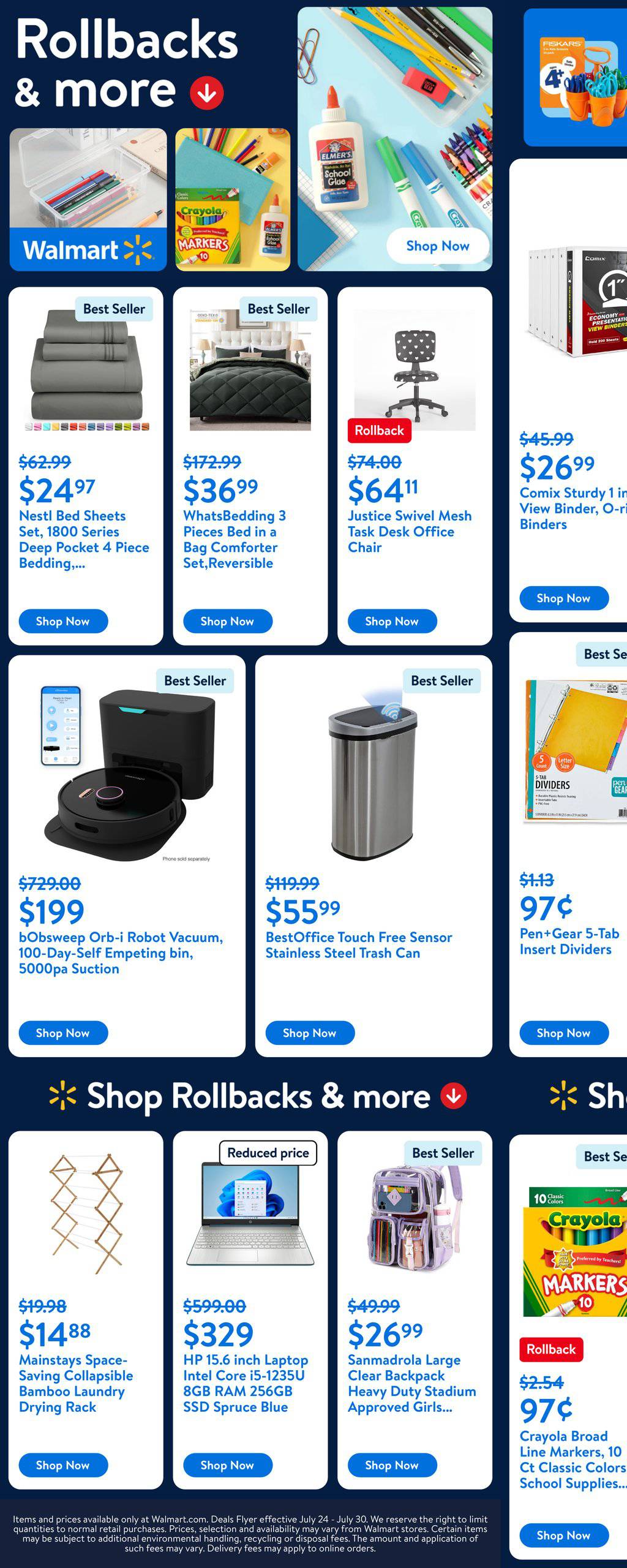 Walmart Ad Flyer July 24 - 30, 2024 | WeeklyAds2