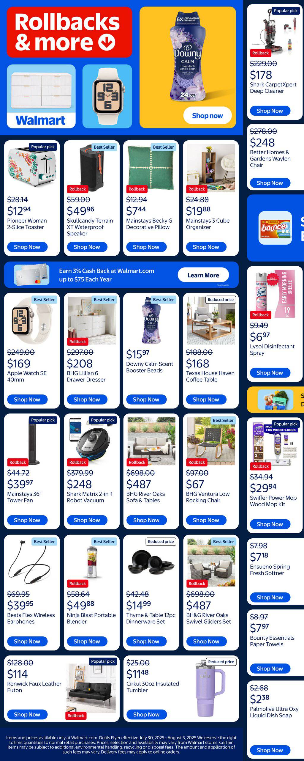 Walmart Ad Flyer July 30 - August 5, 2025 | WeeklyAds2