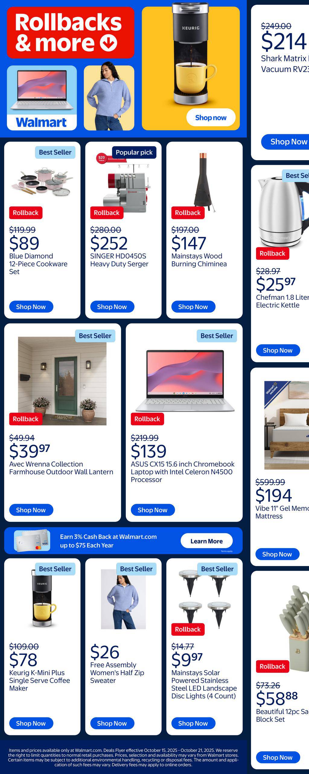 Walmart Ad Flyer October 15 - 21, 2025 | WeeklyAds2