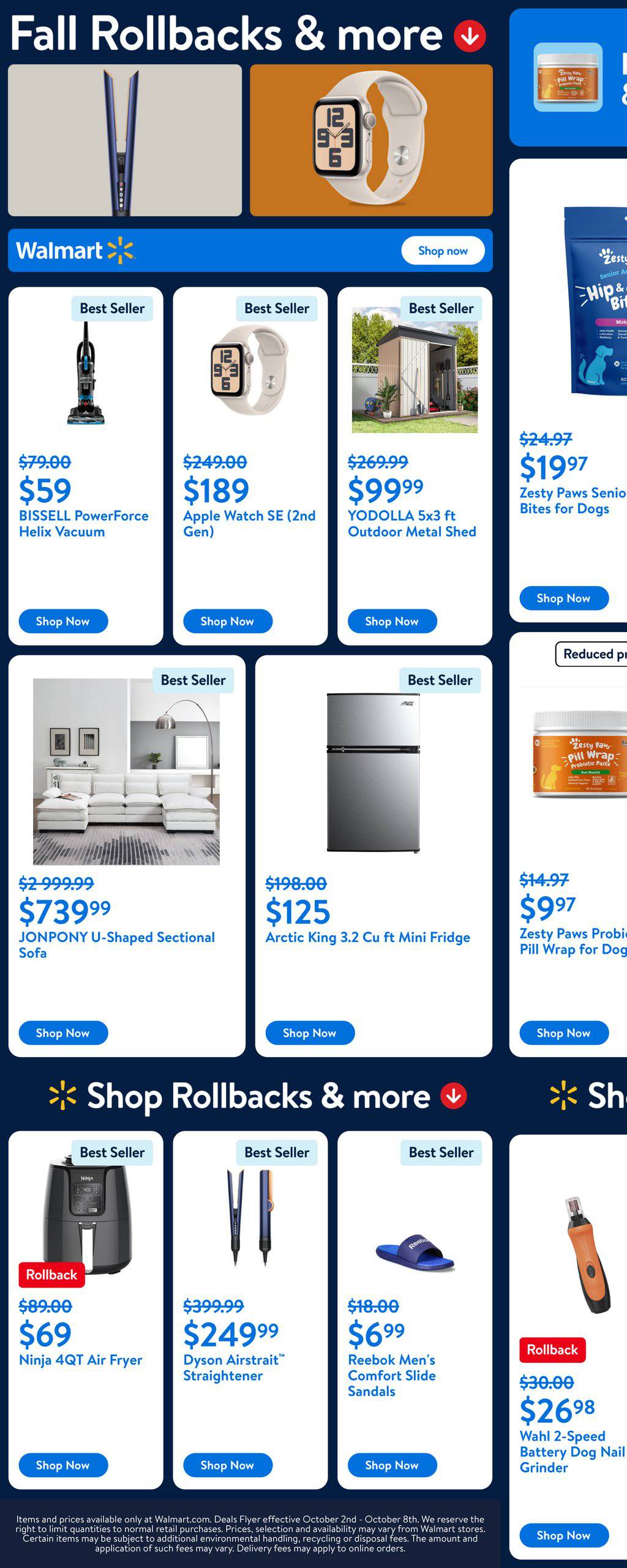 Walmart Ad Flyer October 2 - 8, 2024 | WeeklyAds2