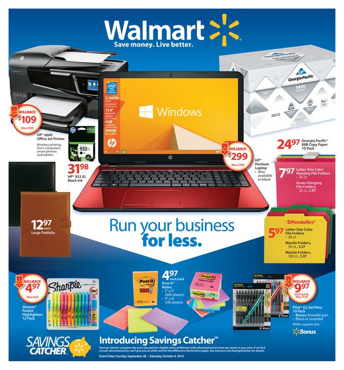 Walmart Ad Preview September 28 - WeeklyAds2