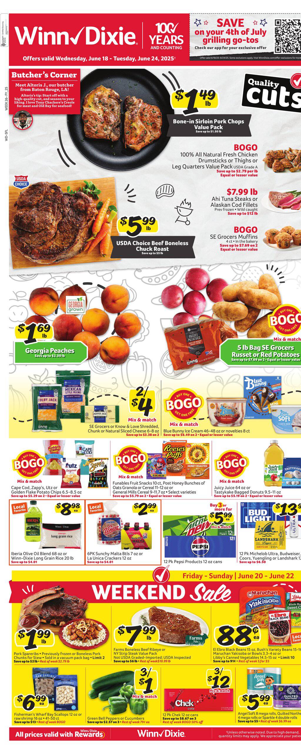 Winn-Dixie Ad Weekly Circular June 18 - 24, 2025 | WeeklyAds2