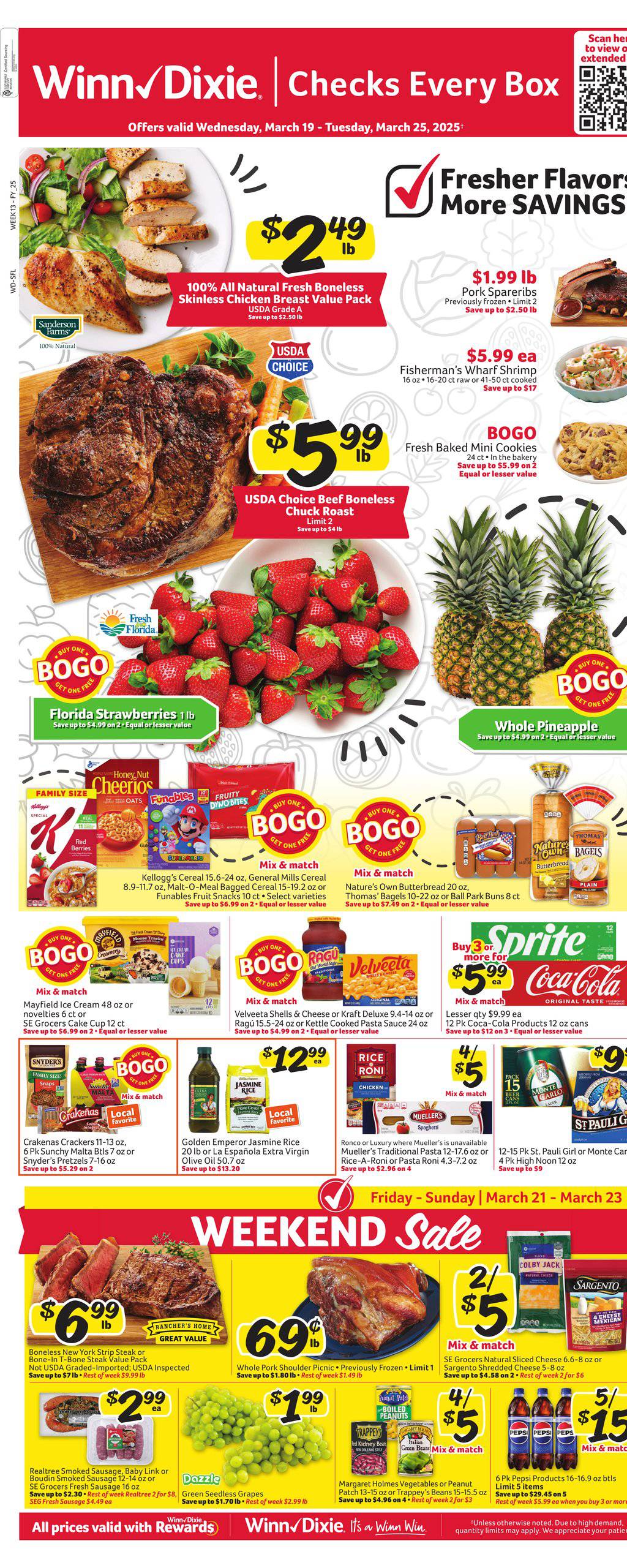 Winn-Dixie Ad Weekly Circular March 19 - 25, 2025 | WeeklyAds2